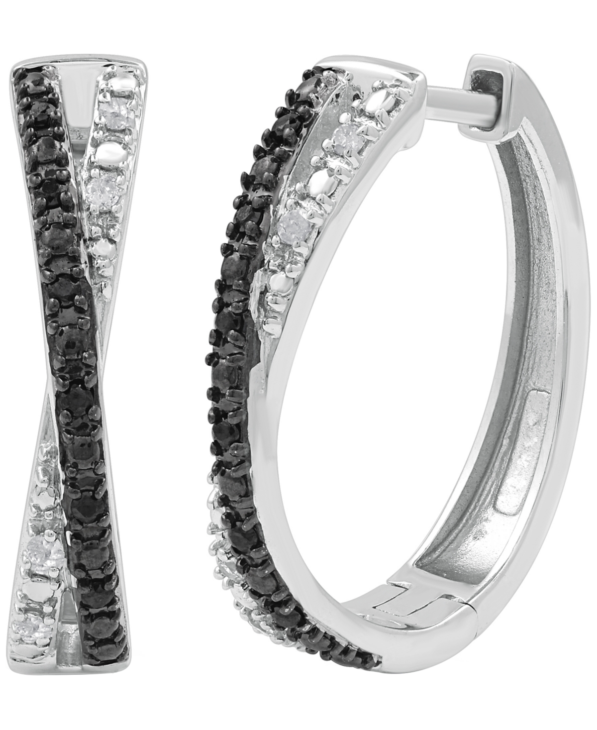 Click here for Macys Diamond Earrings (1/6 ct. t.w.) in Sterling... prices