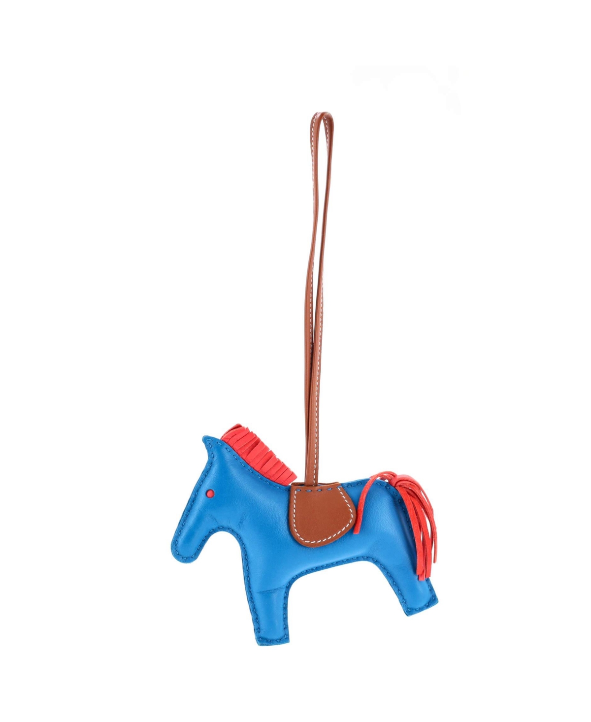 Click here for Pre-Owned Hermes Mm GriGri Rodeo Bag Charm Leather... prices