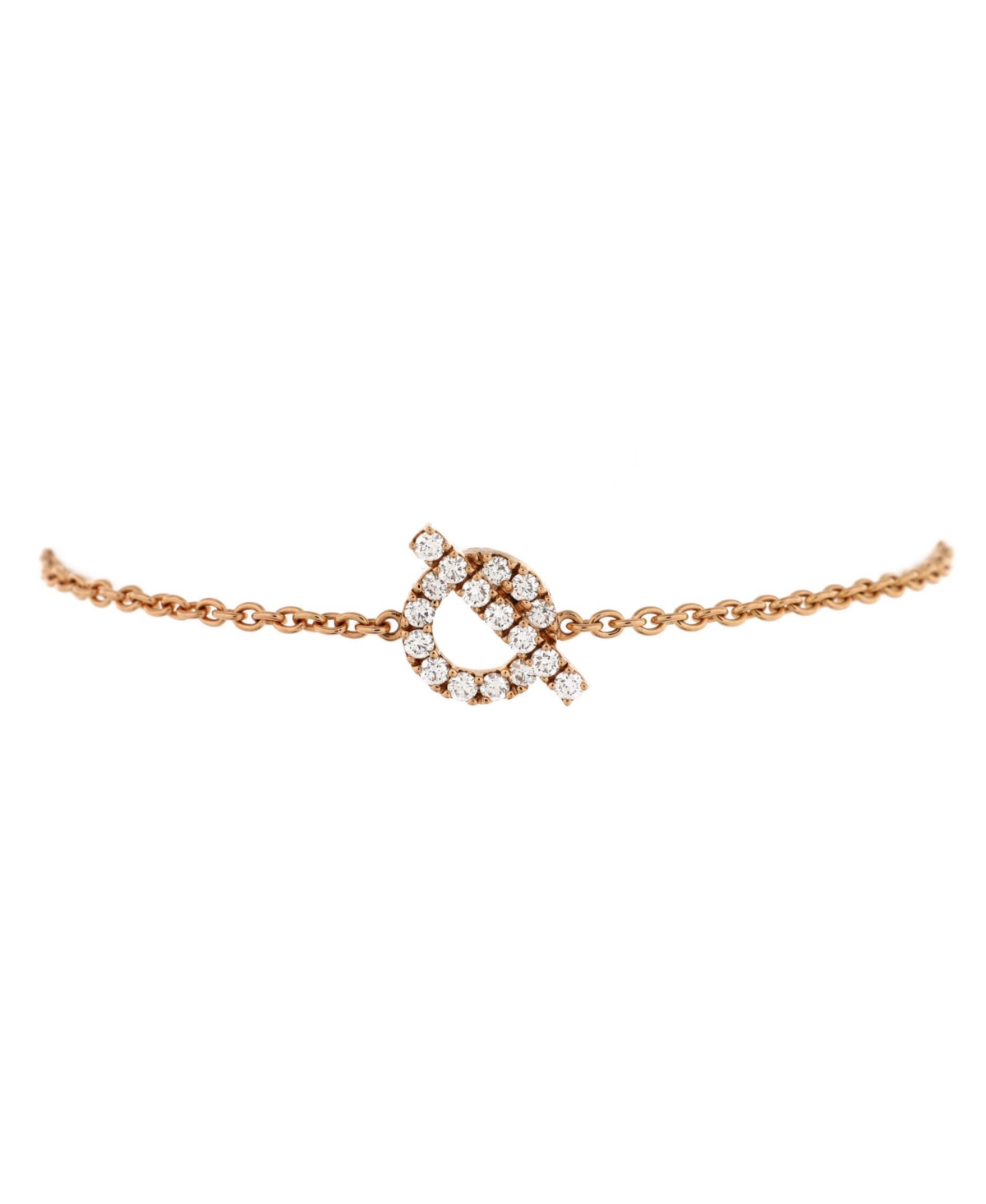 Click here for Pre-Owned Hermes Finesse Bracelet - 18k rose gold prices