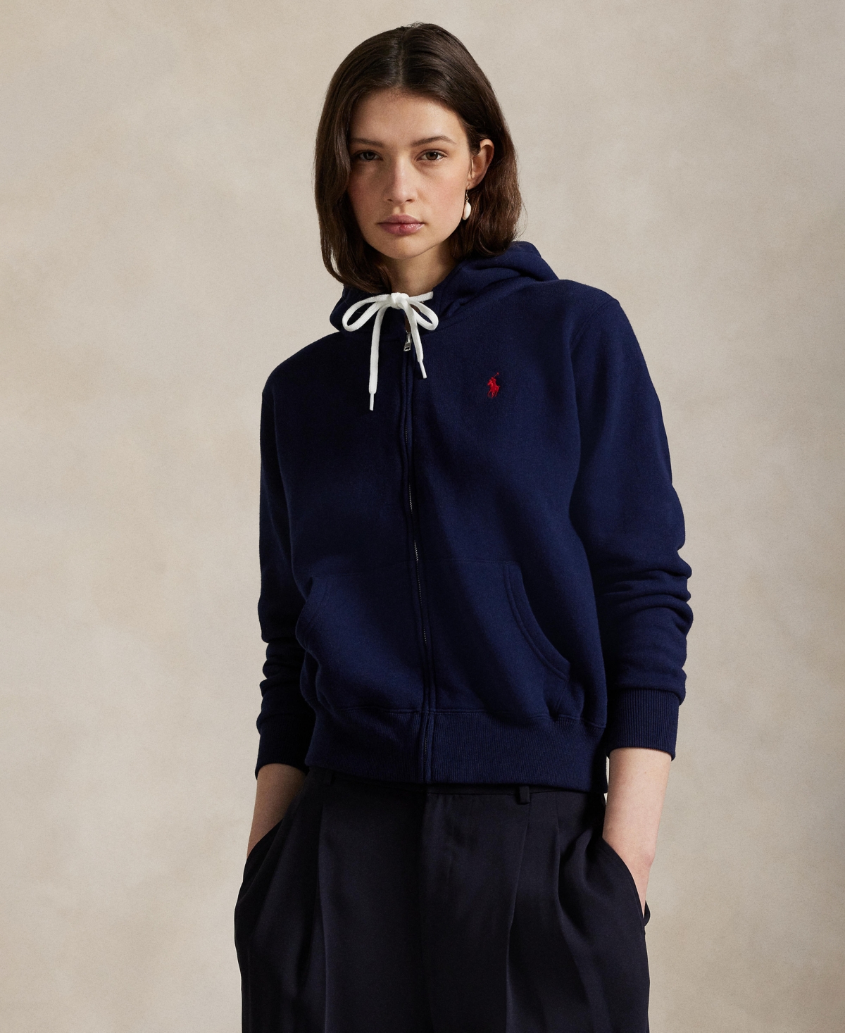 Click here for Polo Ralph Lauren Womens Fleece Full-Zip Hoodie -... prices