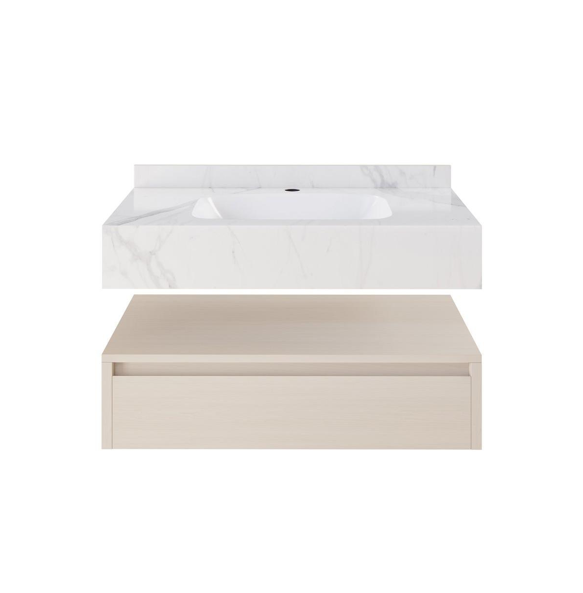 Click here for Swiss Madison Avancer 36 Wall-Mounted Bathroom Van... prices