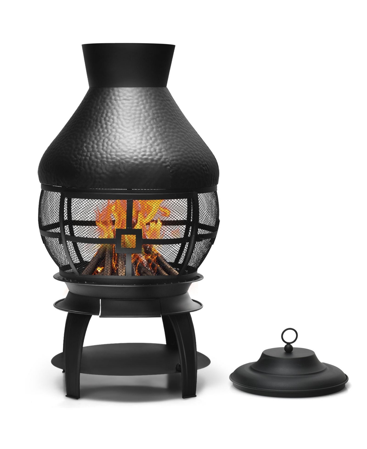 Click here for Patio Wood Burning Chimneys Fireplace - Black prices