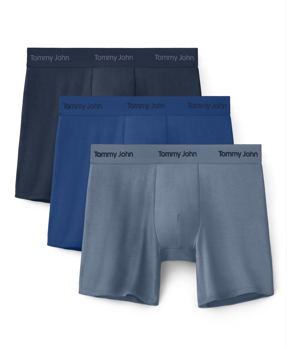 Click here for Tommy John Mens 3-Pack Tagless Boxer Briefs - Dres... prices