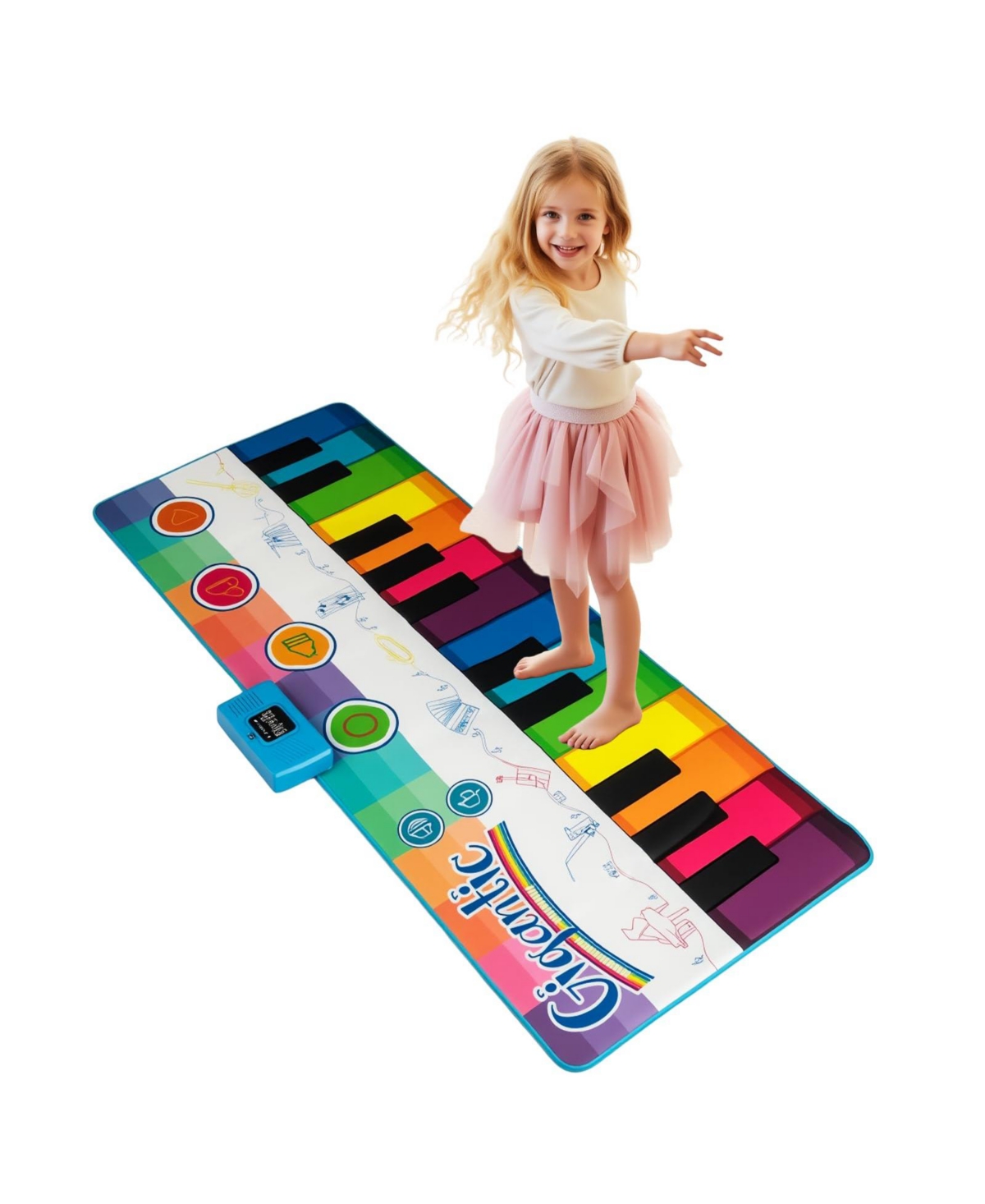Click here for Mecale Floor Piano Dance Mat for Kids Musical Play... prices