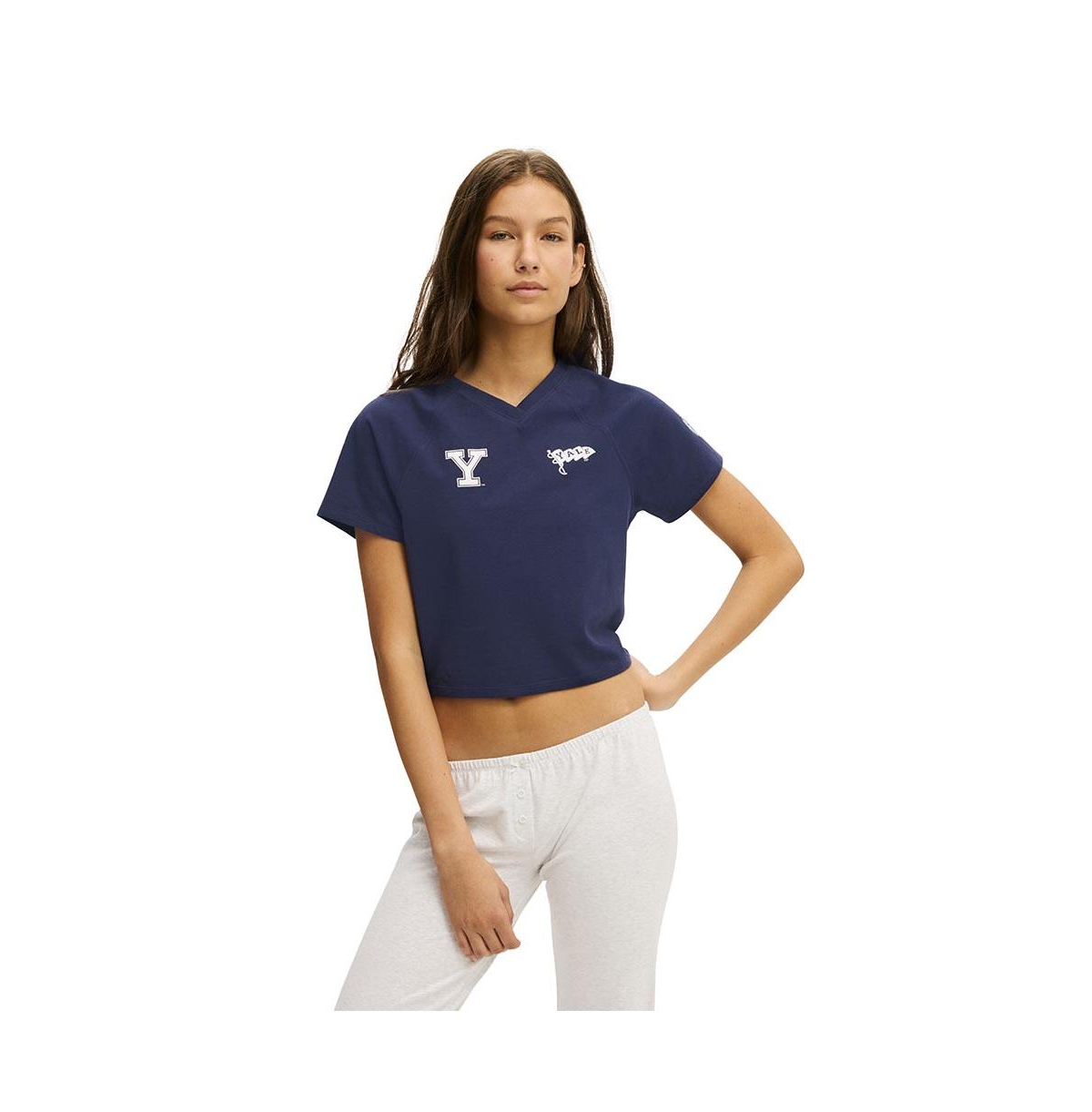 Click here for Cotton On Womens Dreamy Soft V Neck Baby Tee - Lcn... prices