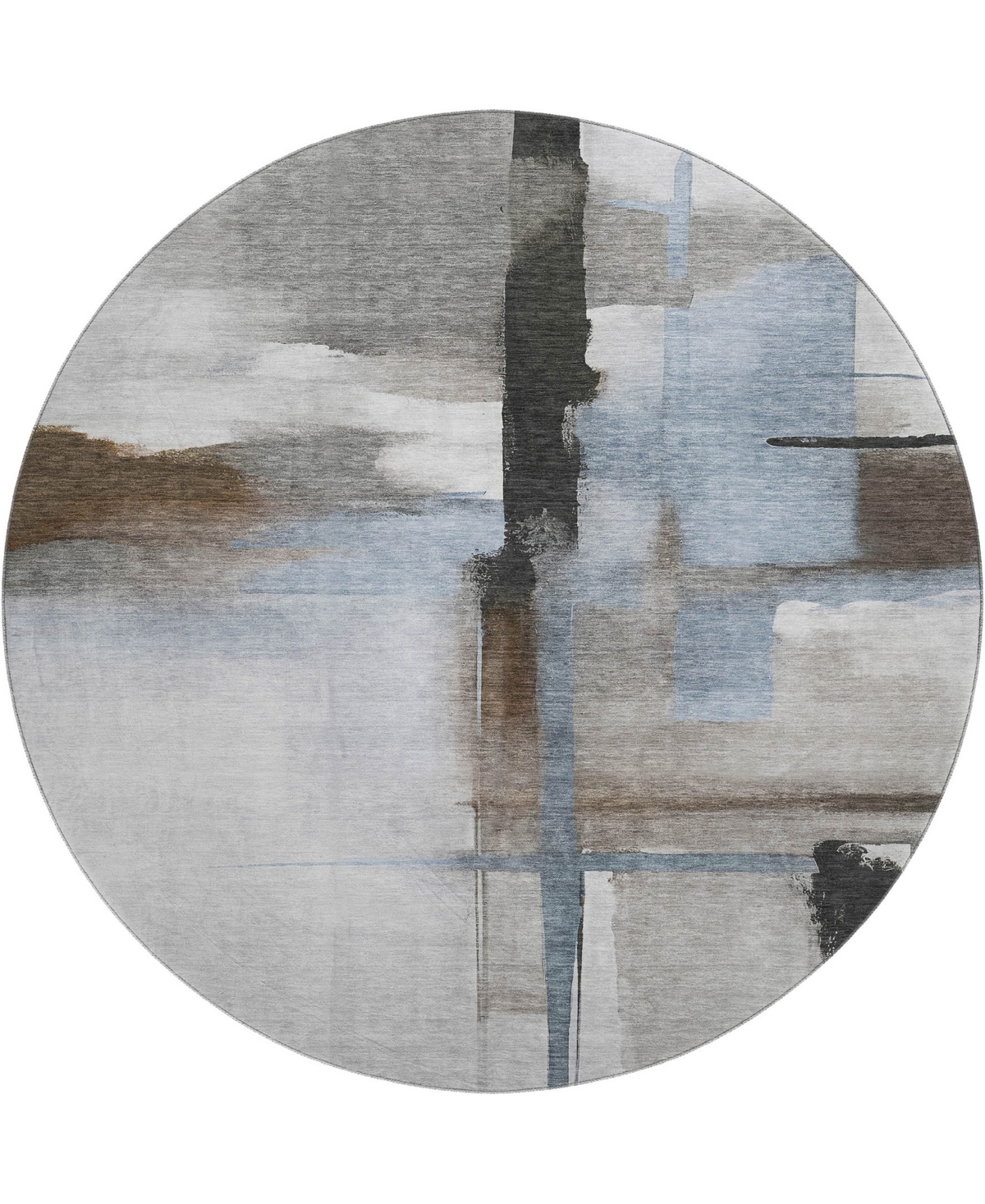 Click here for Dalyn Ravenna RN9 8x8 Round Area Rug - Taupe prices