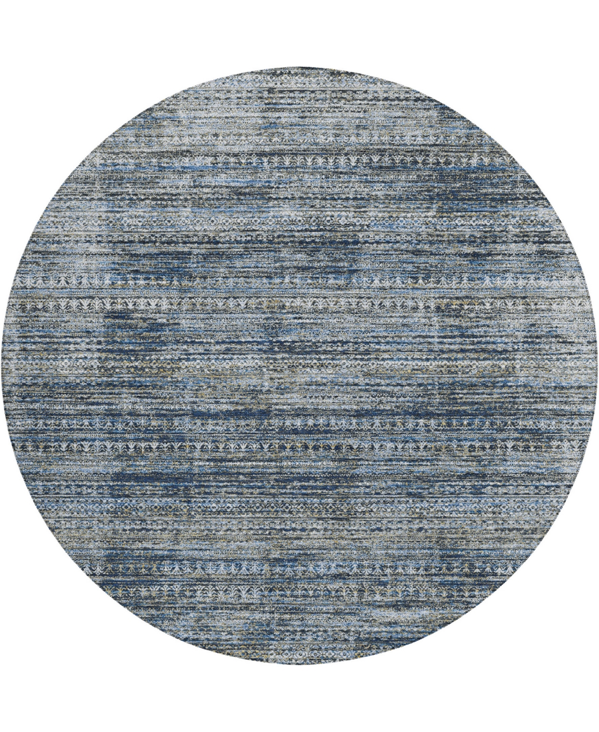Click here for Dalyn Solace SL3 8x8 Round Area Rug - Denim  Blue prices