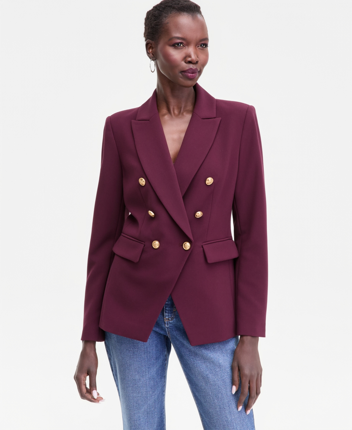 Click here for I.n.c. International Concepts Womens Double-Breast... prices
