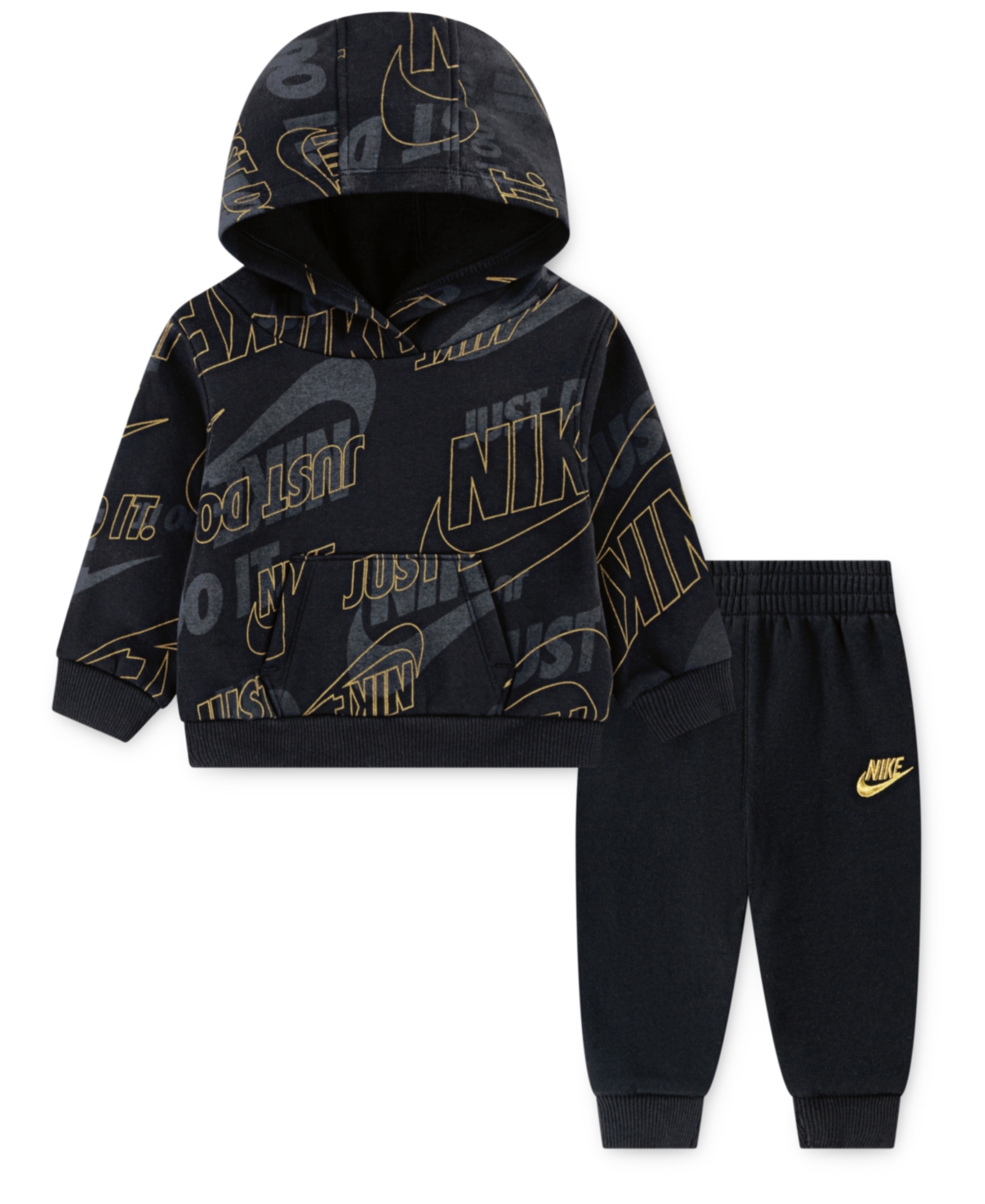 Click here for Nike Baby Boys 2-Piece Fleece Hoodie and Pants Set... prices