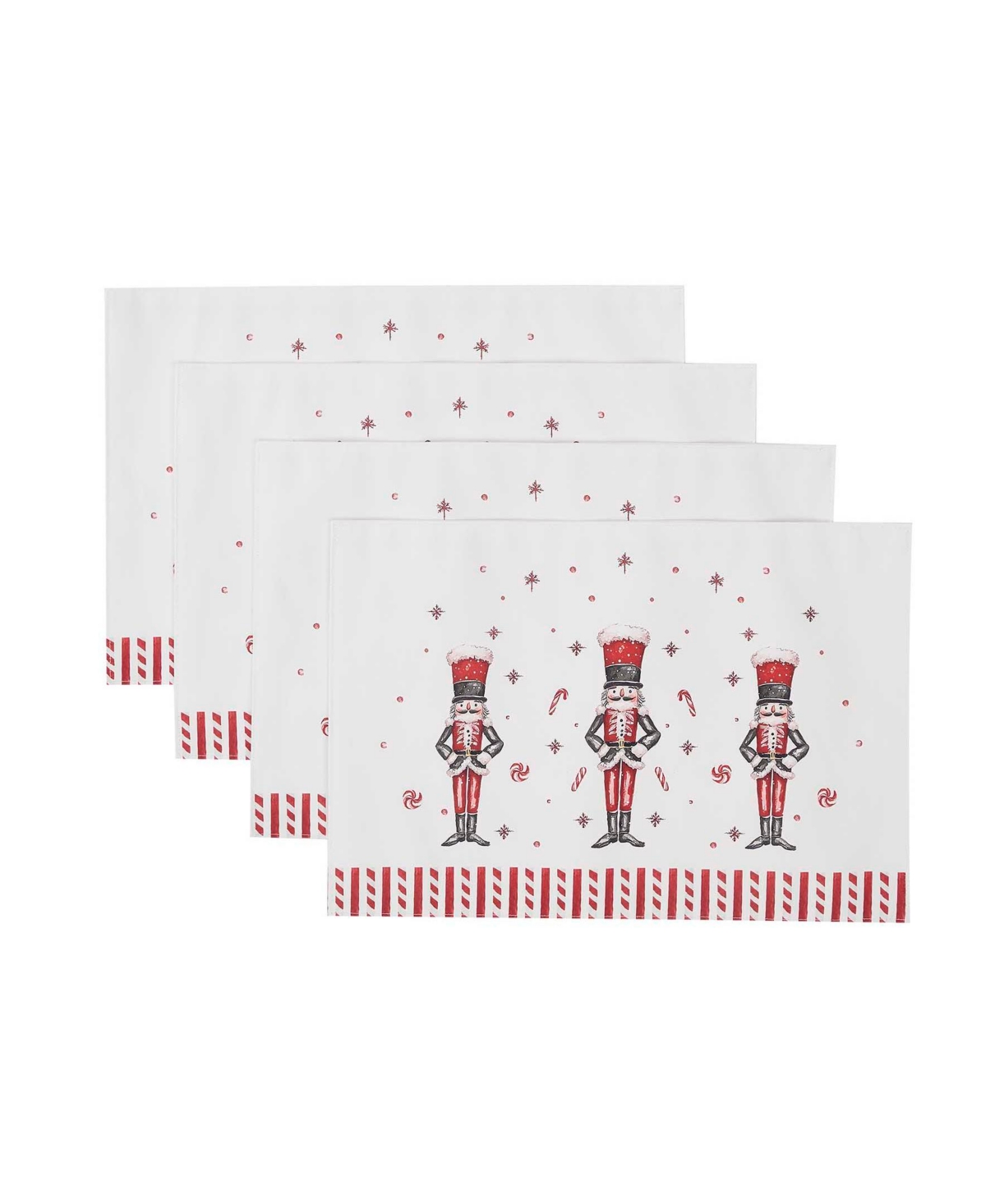 Click here for Avanti Nutcracker Candy Placemats  Set of 4 - Mult... prices