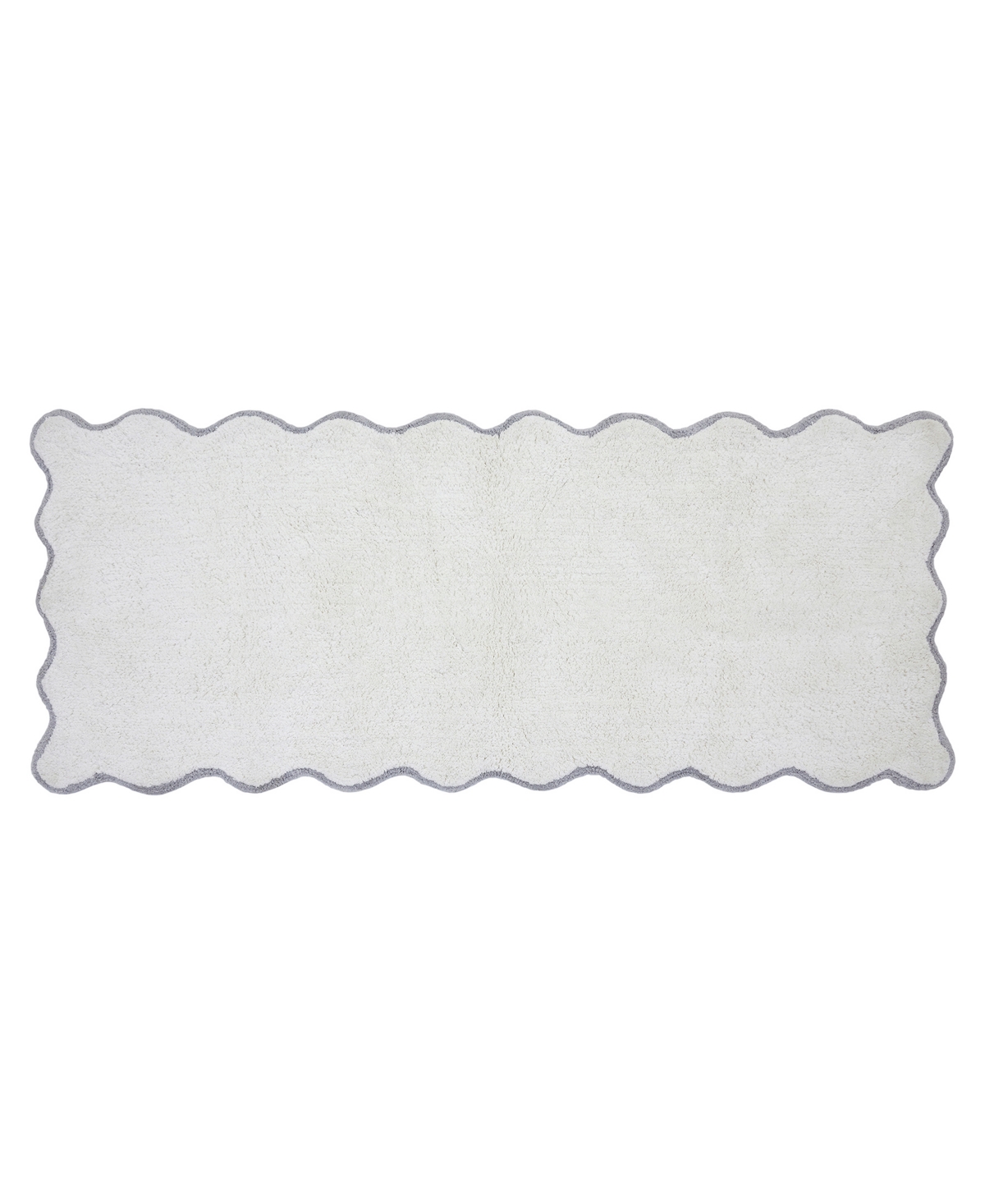 Click here for Vcny Home Scallop Cotton Bath Runner  24 x 60 - Li... prices