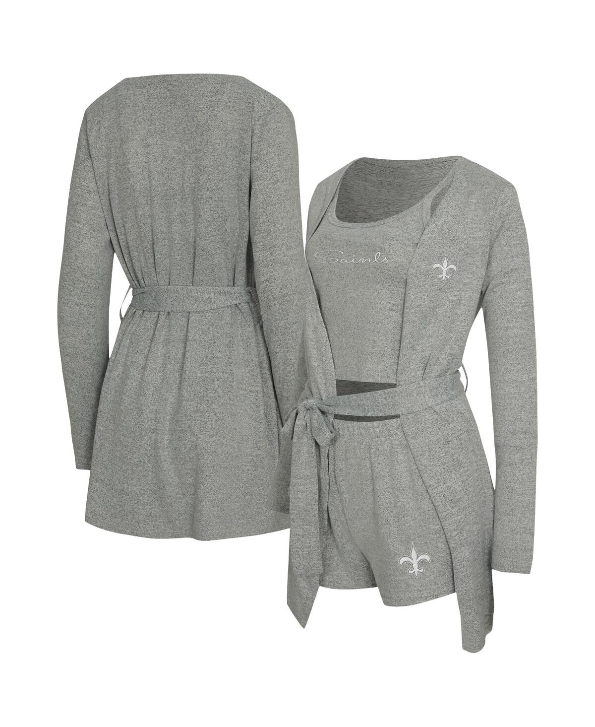 Click here for Concepts Sport Womens 2-Piece Heather Gray New Orl... prices