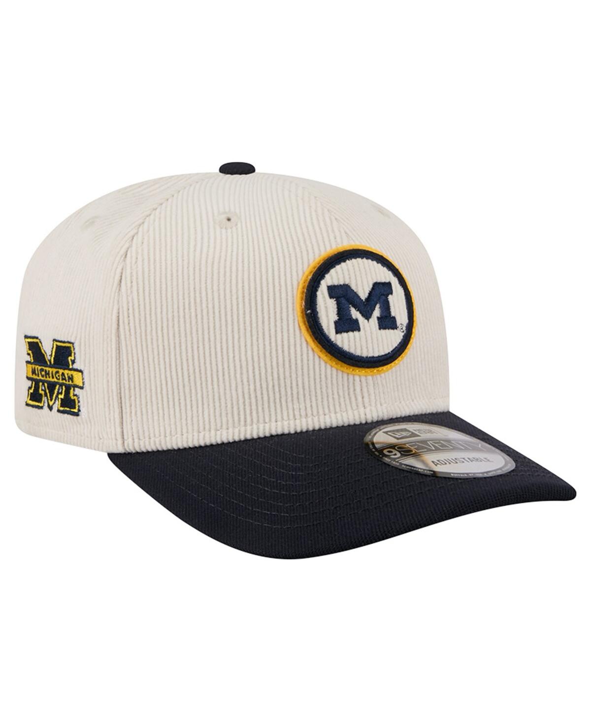 Click here for New Era Mens Cream/Navy Michigan Wolverines Loyal... prices