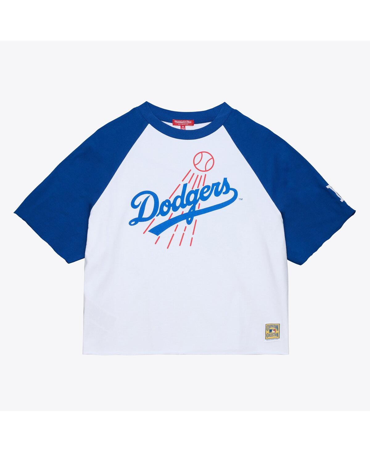 Click here for Mitchell & Ness Womens White Los Angeles Dodgers C... prices