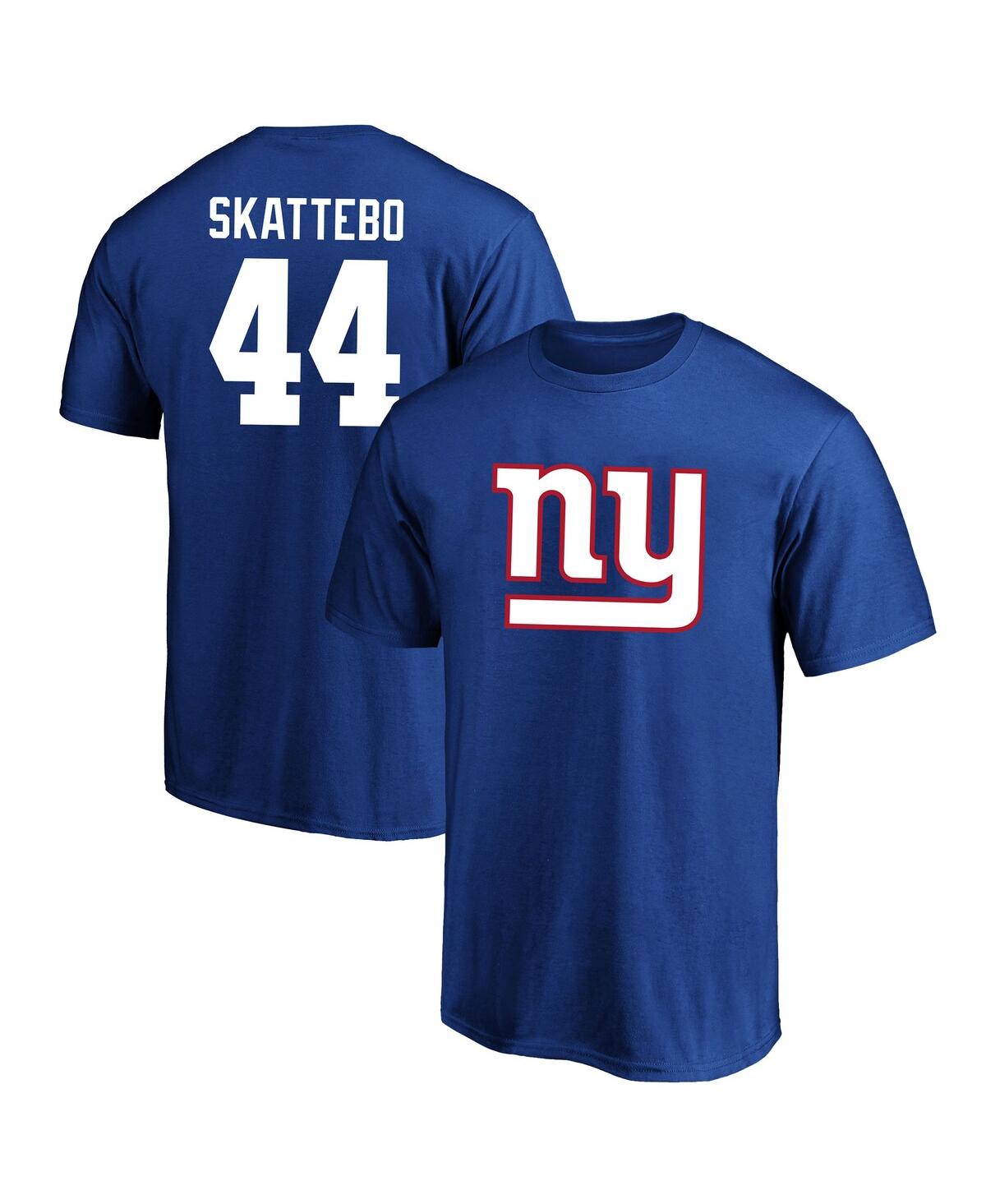 Click here for Fanatics Mens Cam Skattebo Royal New York Giants B... prices