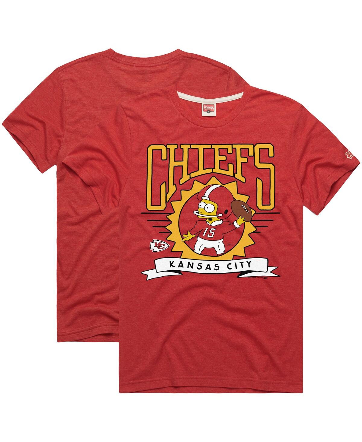 Click here for Homage x The Simpsons Mens and Womens Red Kansas C... prices