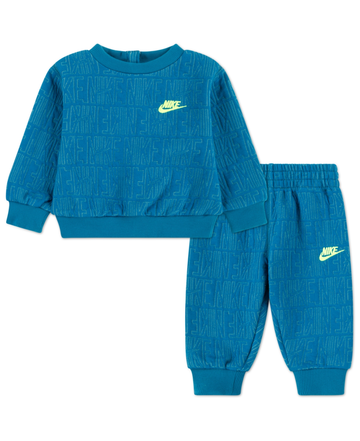 Click here for Nike Baby Boys Crewneck Sweatshirt and Pants  2-Pi... prices