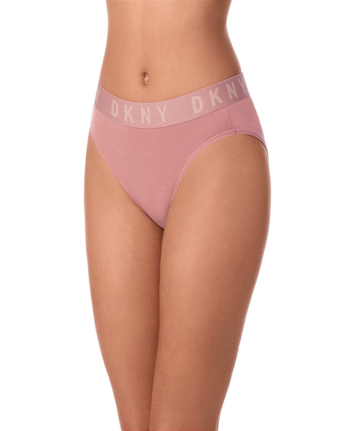 Click here for Dkny Womens Cozy Boyfriend Hi-Cut Brief - Rosewood prices