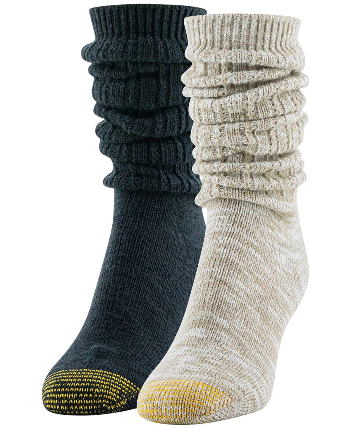 Click here for Gold Toe Womens 2-Pack Girlfriend Slouch Crew Sock... prices