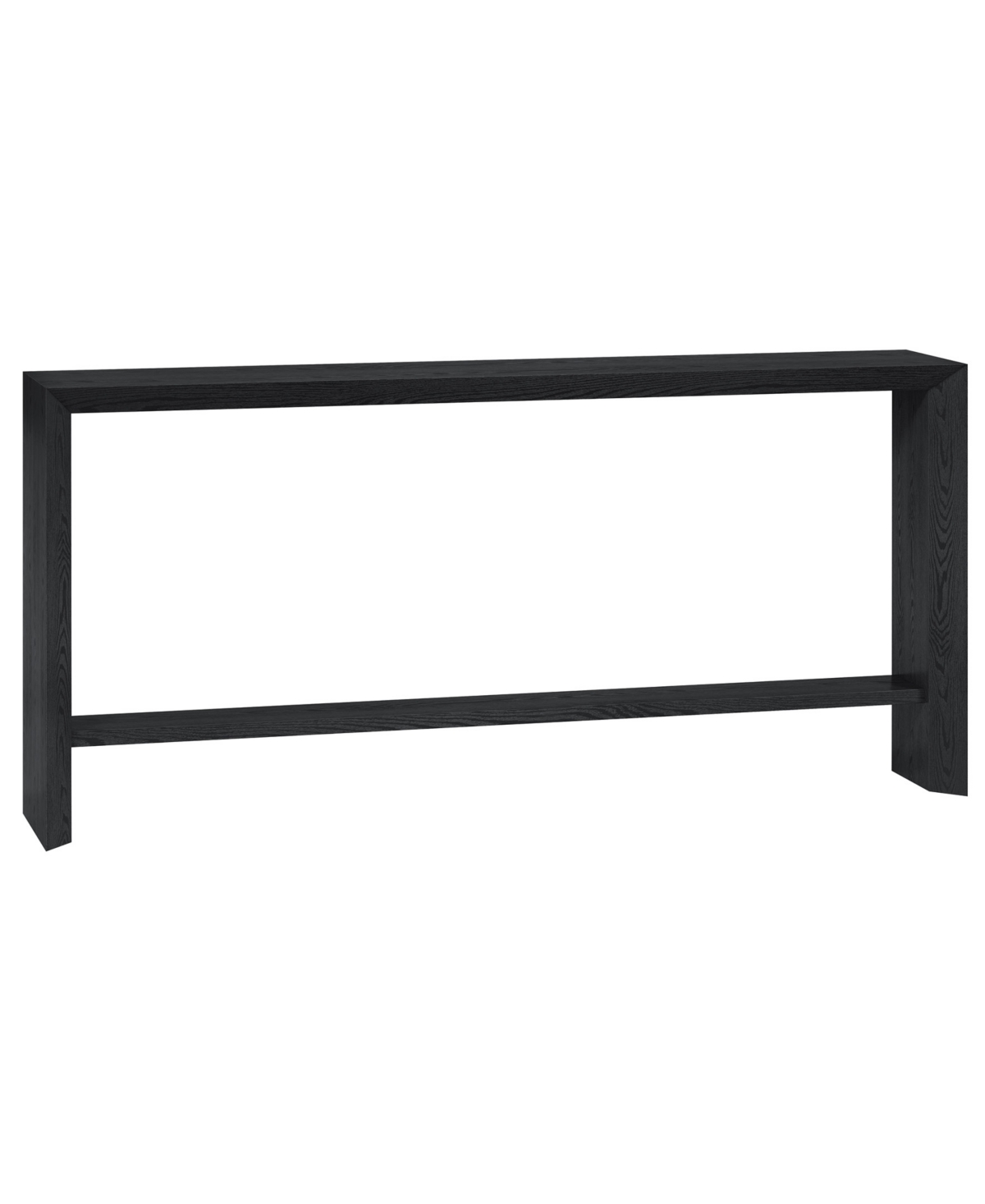 Click here for Hudson & Canal Osman 64 Wood Wide Rectangular Cons... prices