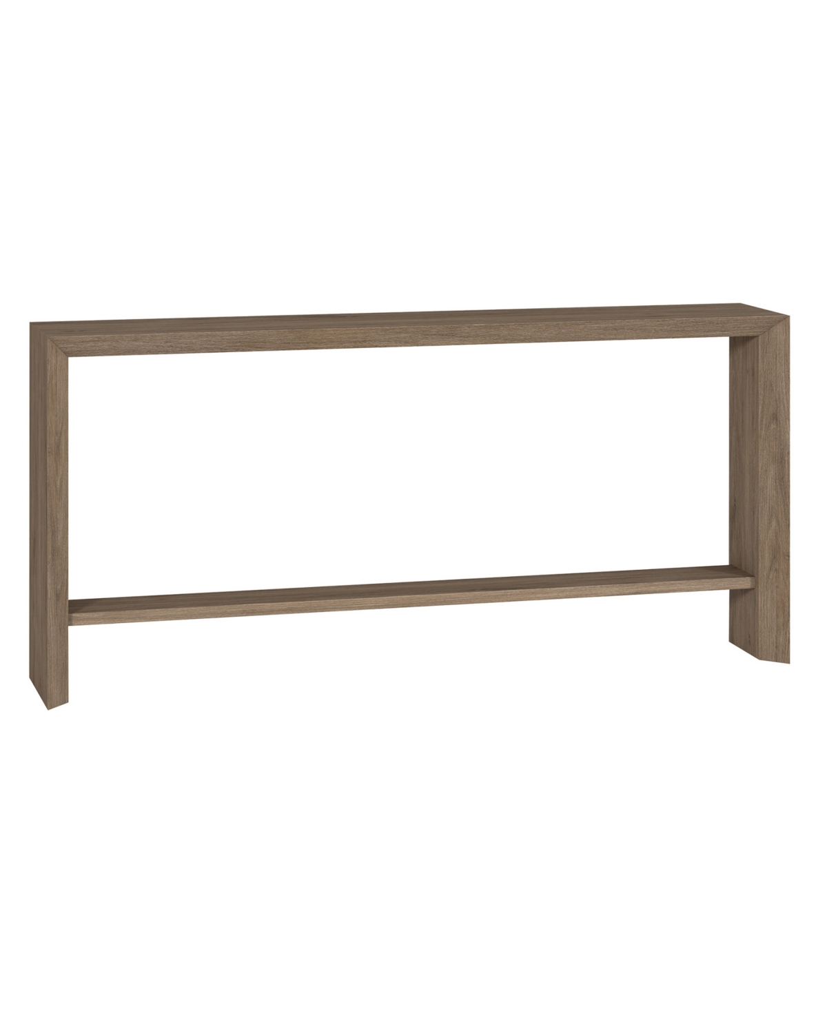 Click here for Hudson & Canal Osman 64 Wood Wide Rectangular Cons... prices