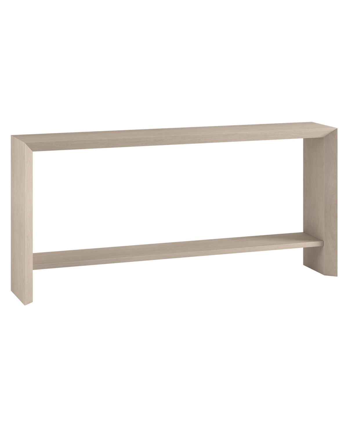 Click here for Hudson & Canal Osman 64 Wood Wide Rectangular Cons... prices