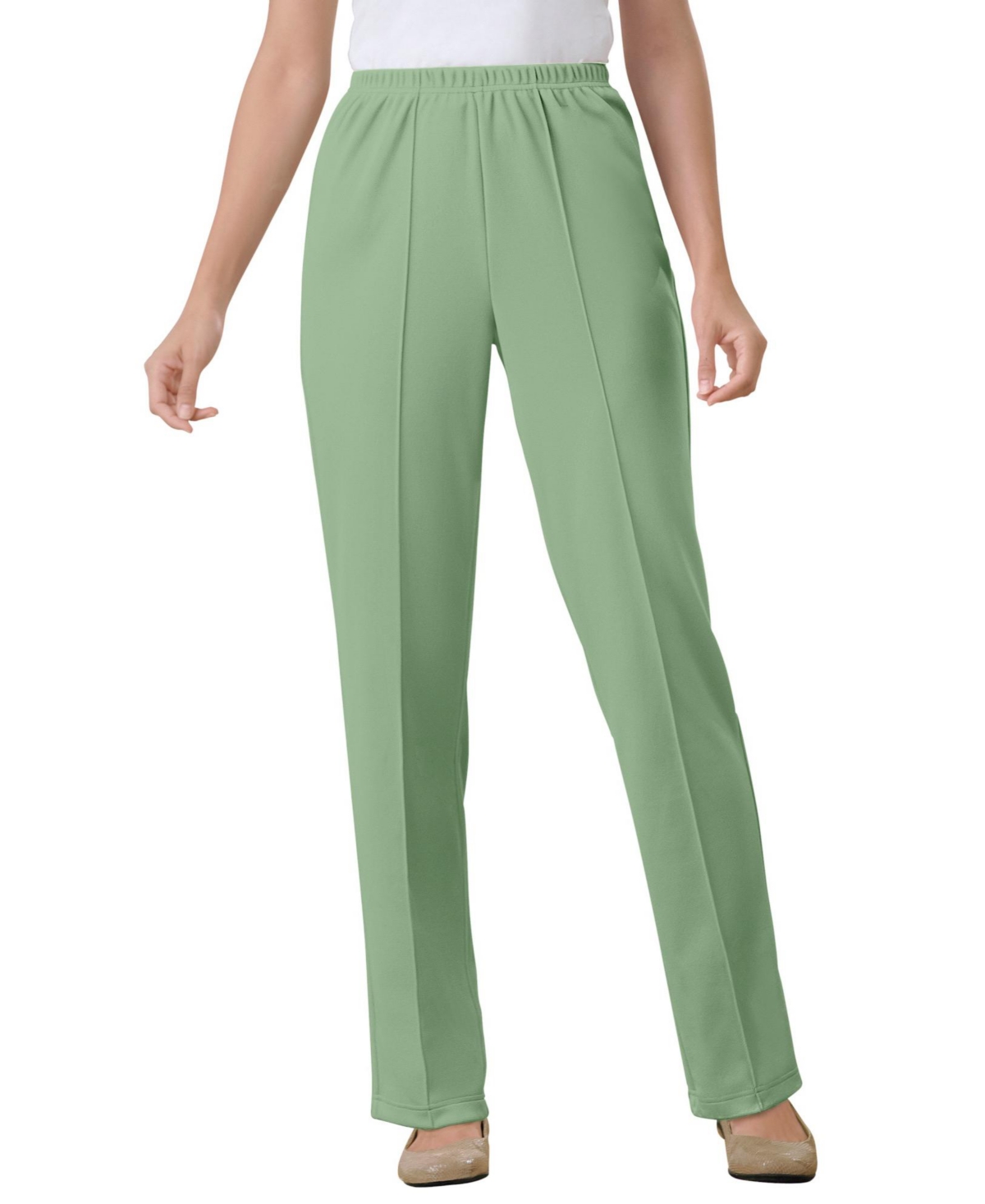 Click here for Woman Within Womens Within Knit Hassle-Free Pull-O... prices