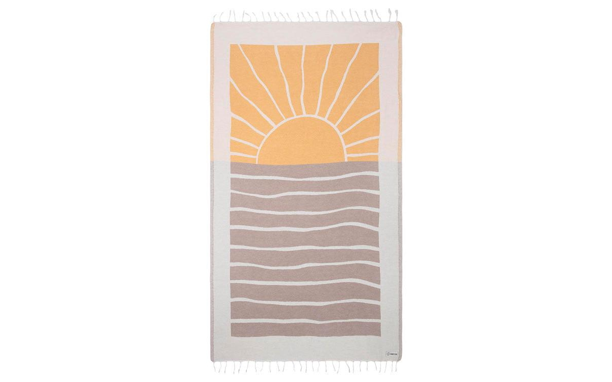 Click here for Sand Cloud Earth Beach Towel  Flat Woven Regular S... prices