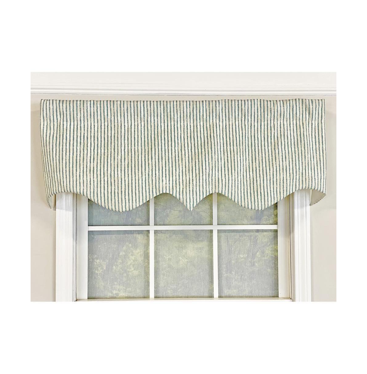 Click here for Rlf Home Duval Regal Valance Black. 3 Rod Pocket 5... prices