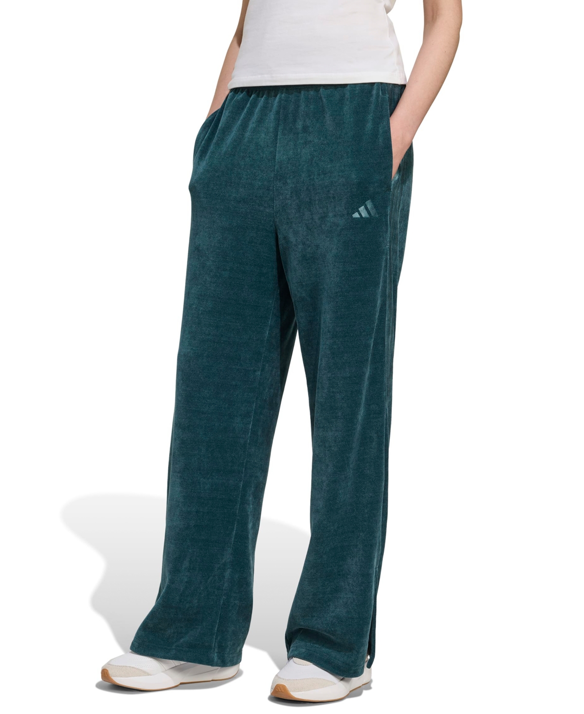 Click here for adidas Womens House Of Tiro Open-Hem Pants - Auror... prices