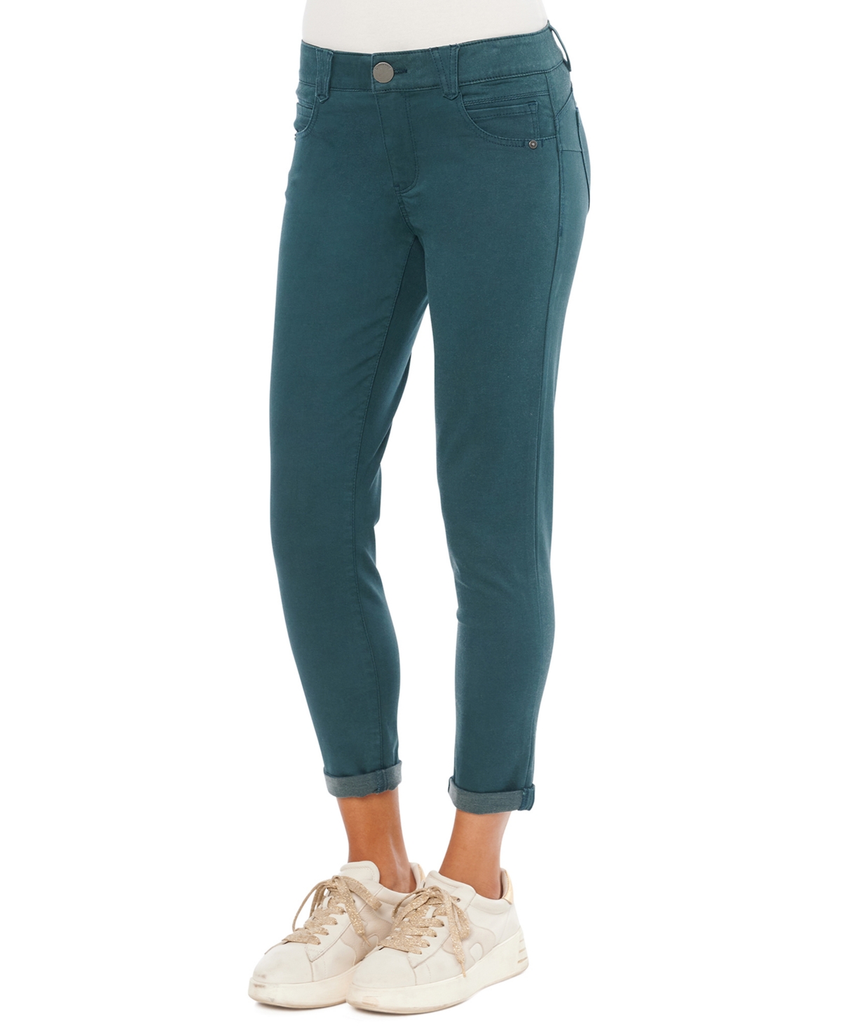 Click here for Democracy Petite Solution Ankle Skimmer Jeans - Sl... prices
