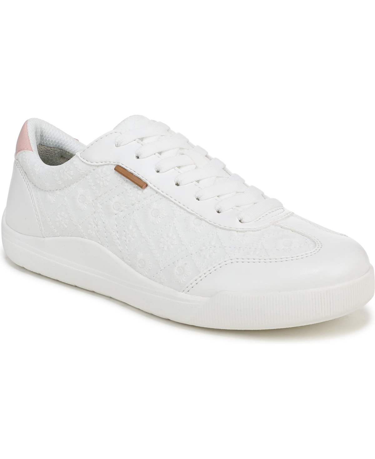 Click here for Dr. Scholls Womens Be True Lace-Up Sneakers - Whit... prices