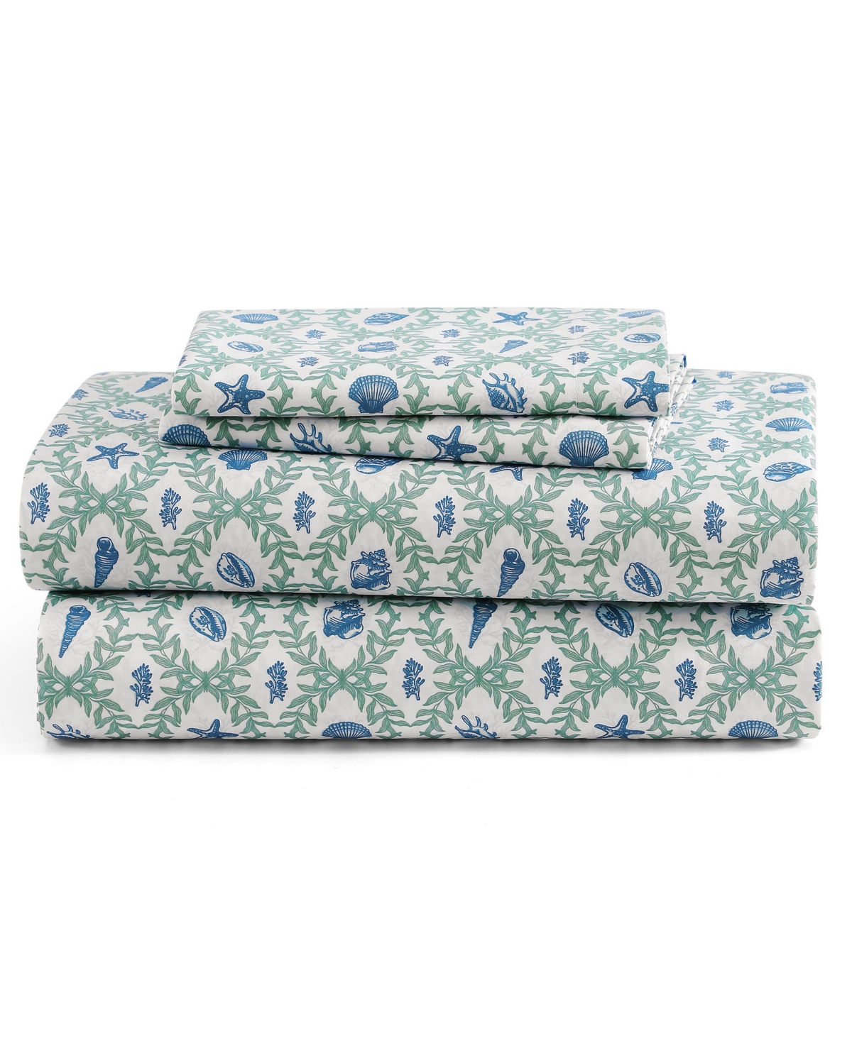 Click here for Caribbean Joe Cooling 6-Pc. Sheet Set  Queen - Sea... prices