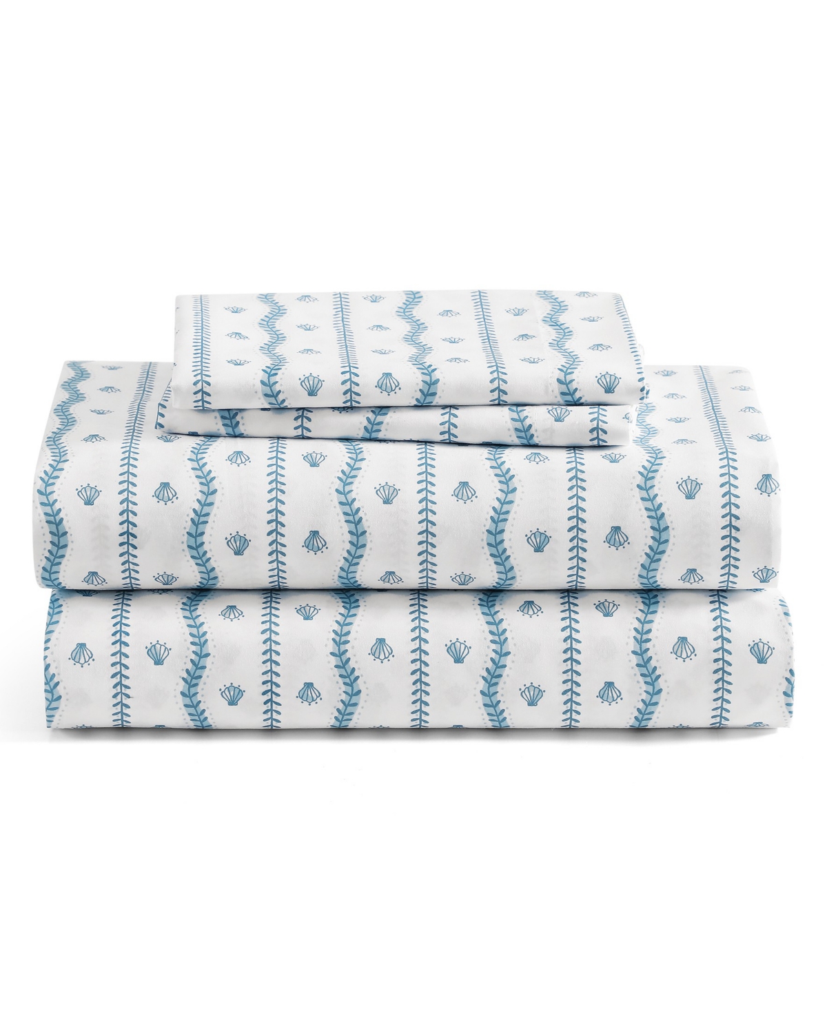 Click here for Caribbean Joe Cooling 6-Pc. Sheet Set  Queen - Wav... prices