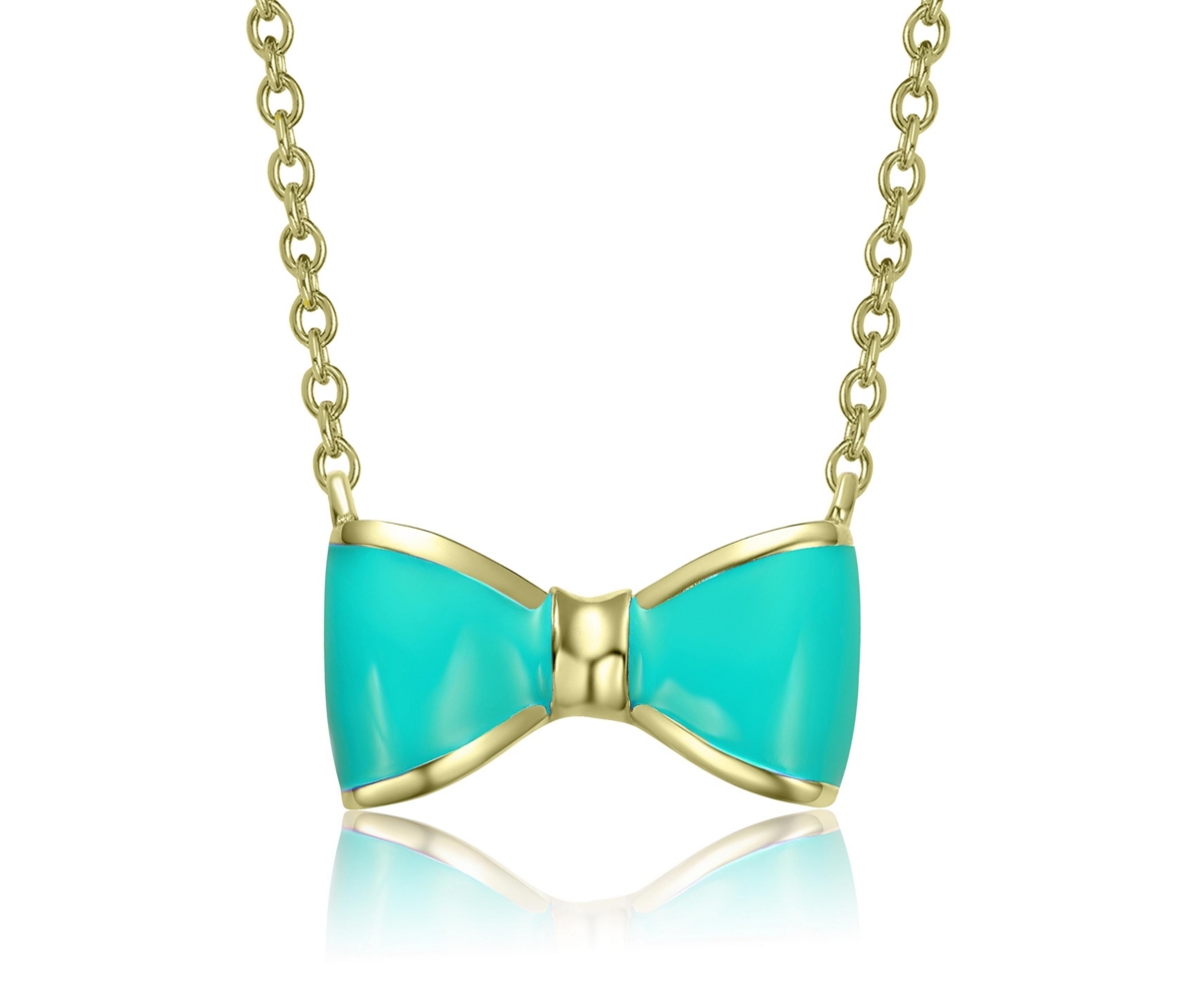 Click here for GiGiGirl 14K Gold Plated with Colored Enamel Bow D... prices