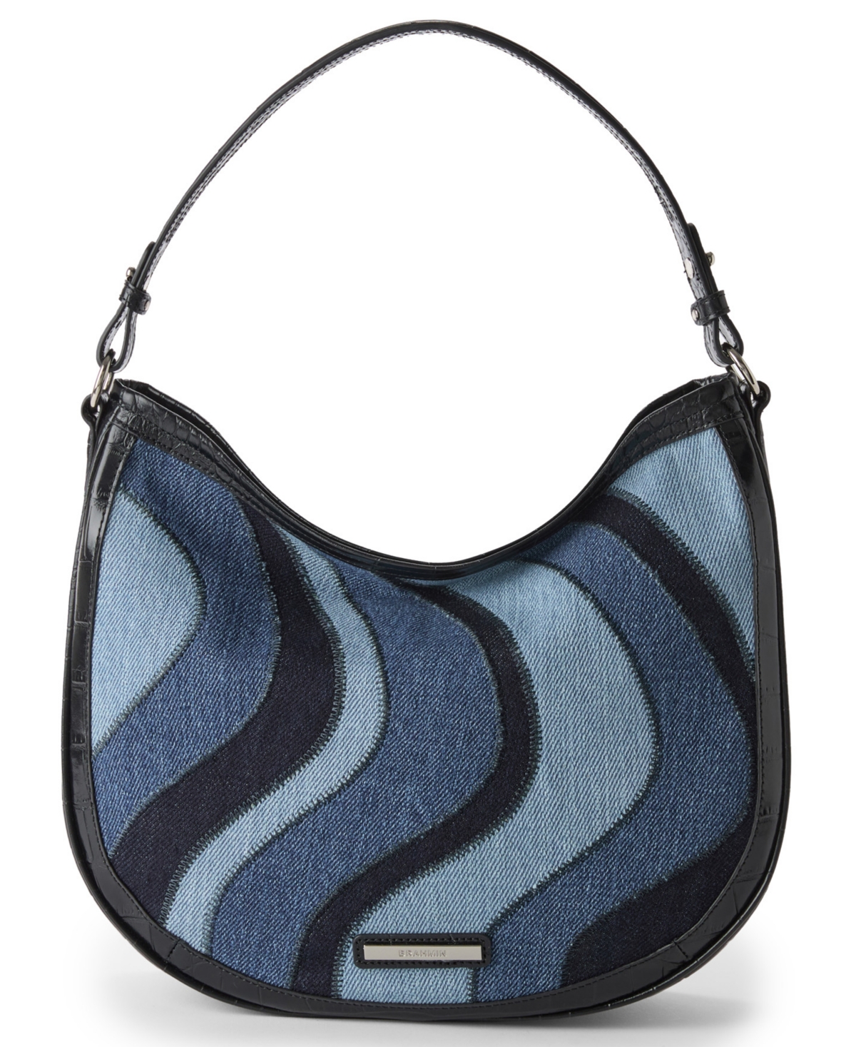 Click here for Brahmin Kathleen Leather Medium Hobo Bag - Retro B... prices