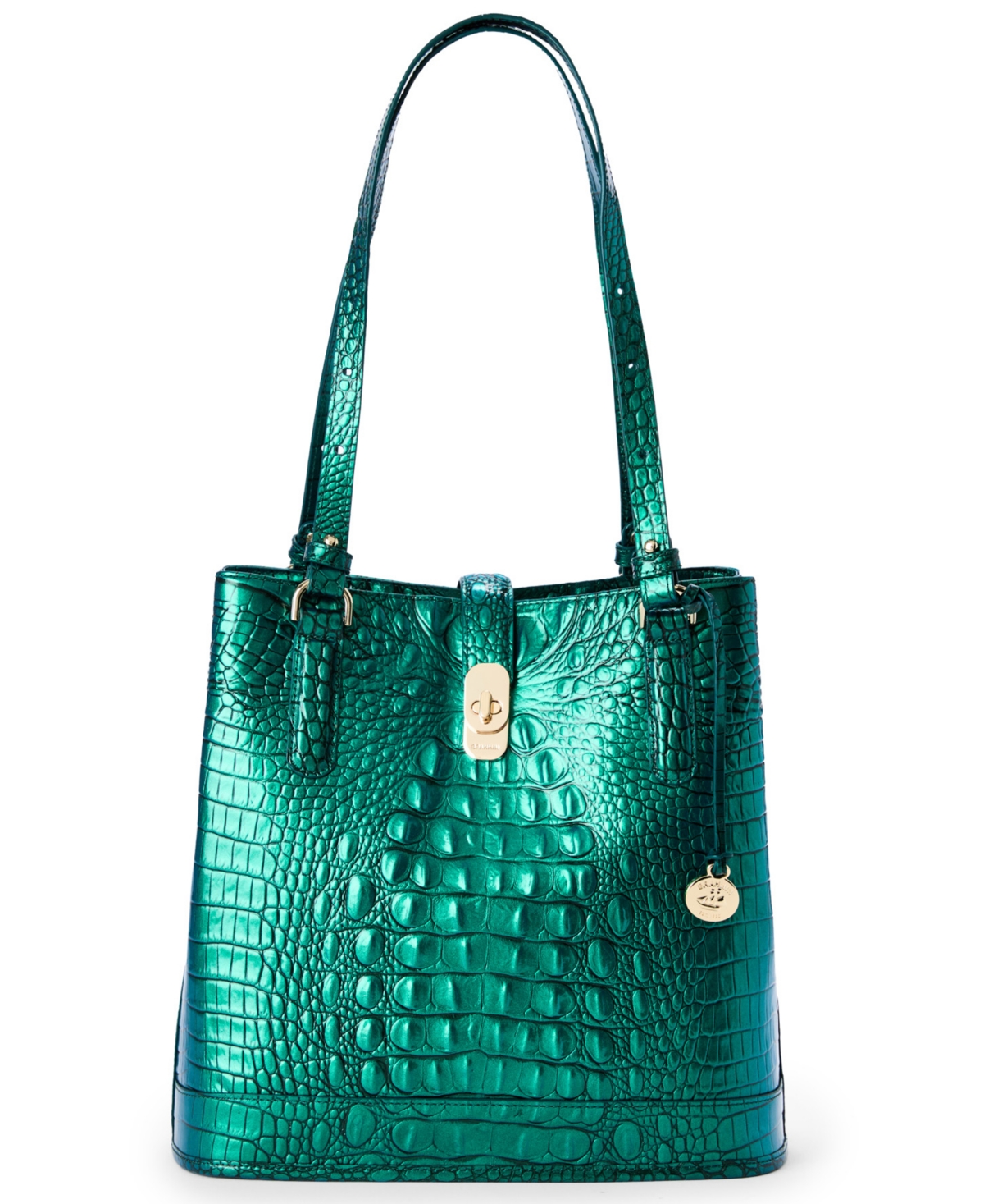 Click here for Brahmin Fiora Melbourne Embossed Leather Shoulder... prices