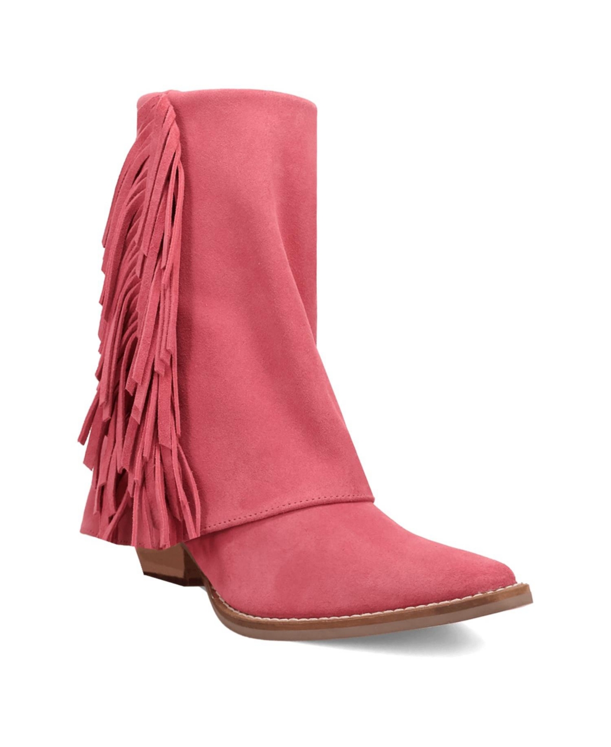 Click here for Dingo Womens Marlie Leather Boot - Pink prices