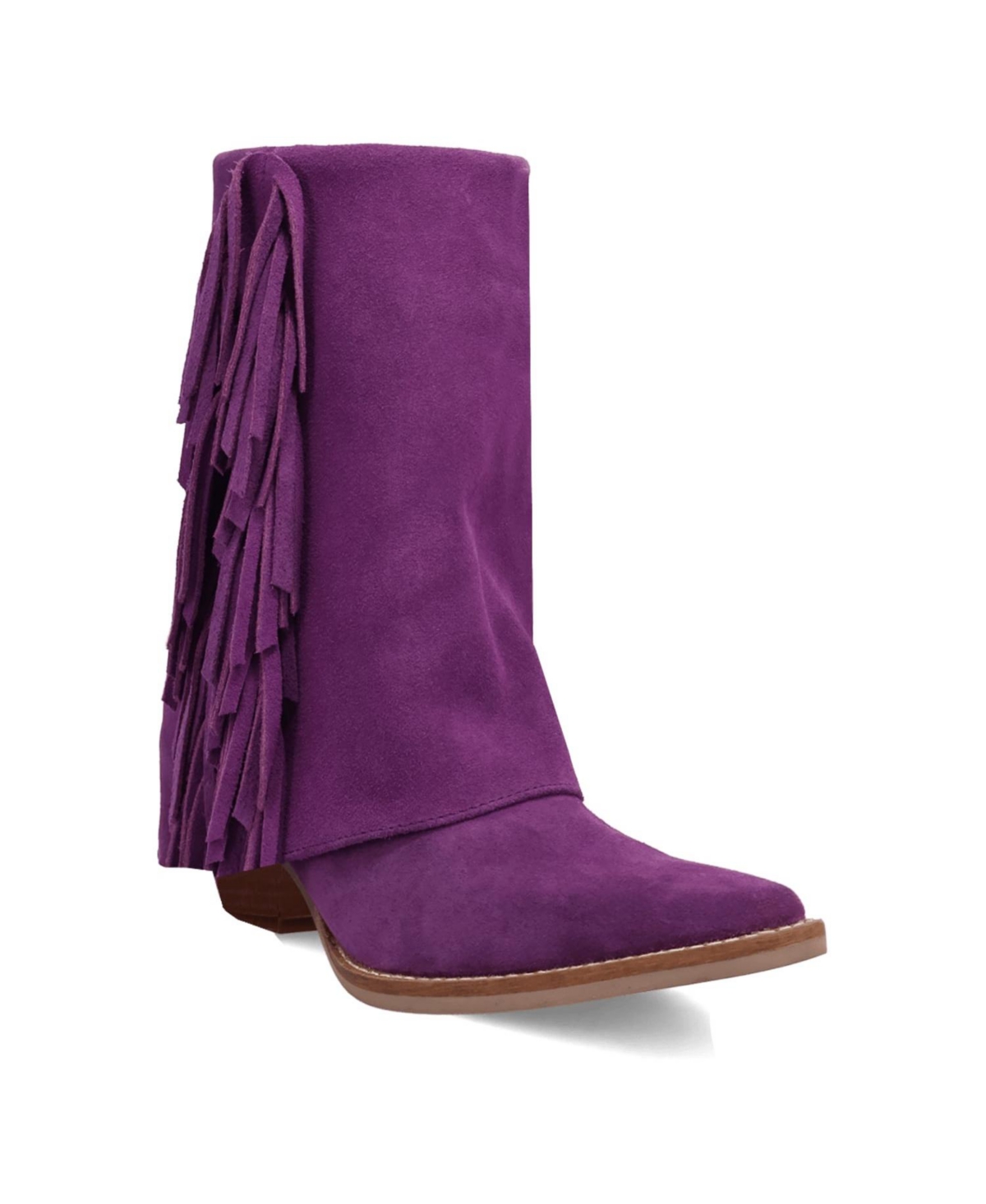 Click here for Dingo Womens Marlie Leather Boot - Purple prices