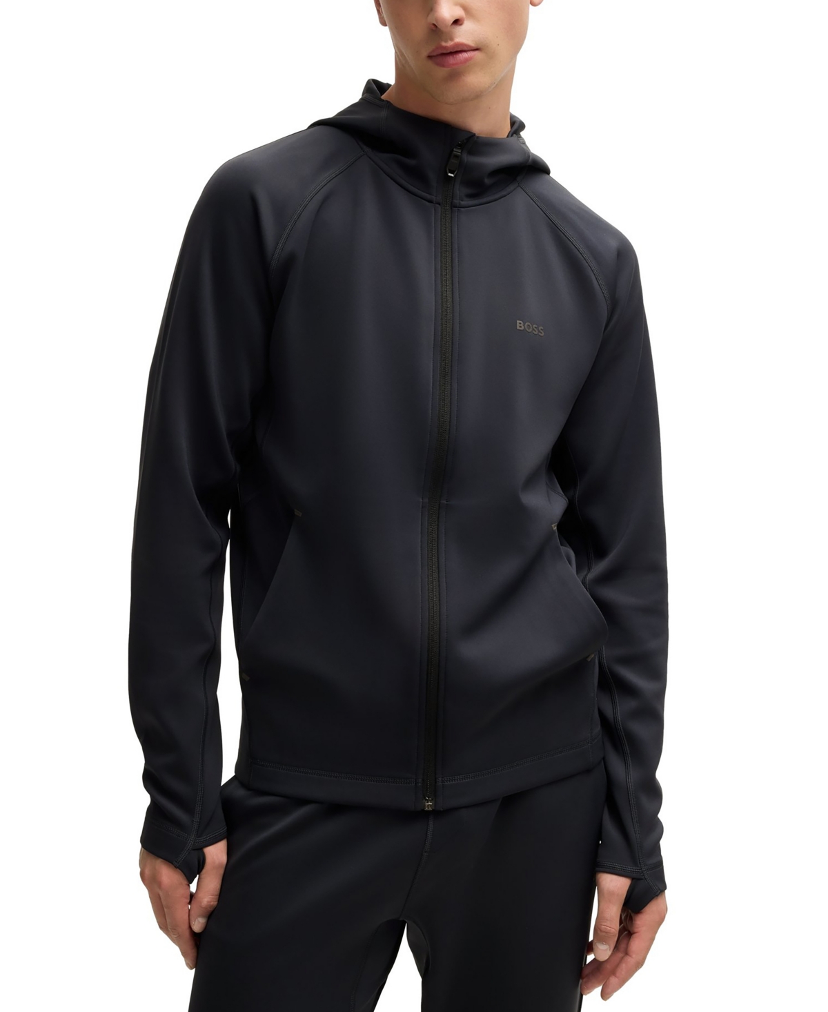 Click here for Boss by Hugo Boss Mens Reflective Branding Zip-Up... prices