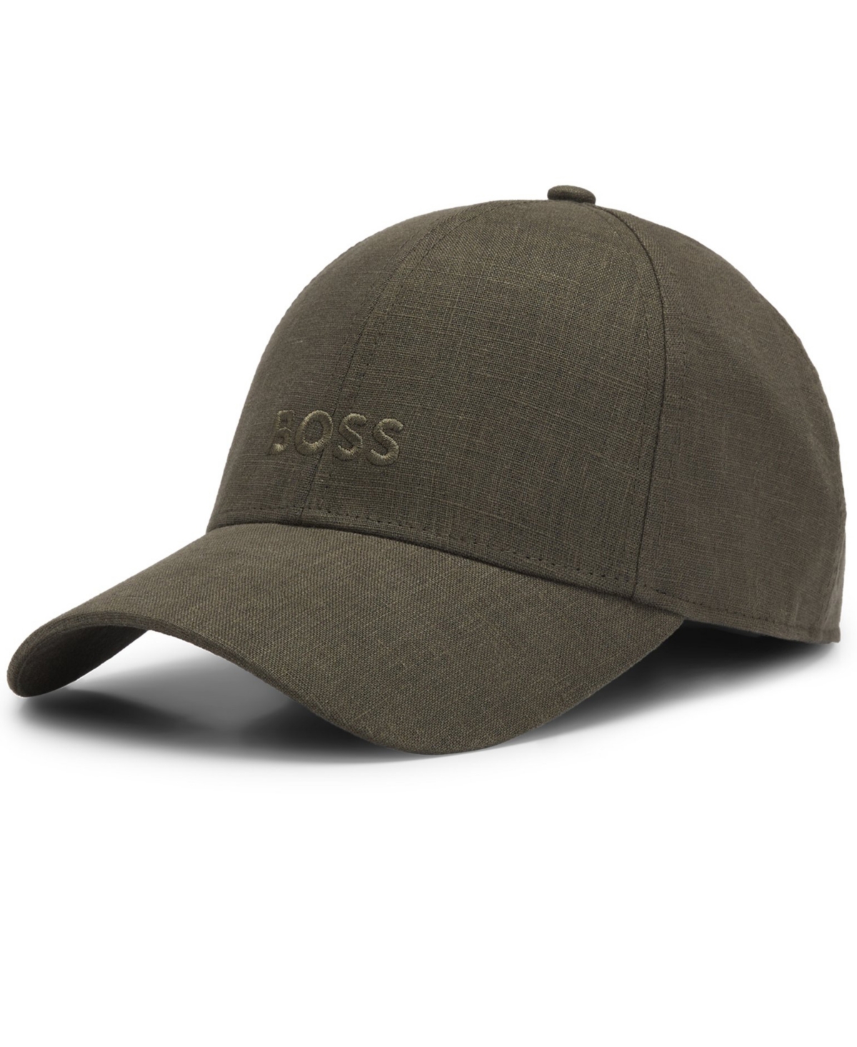 Click here for Boss by Hugo Boss Mens Embroidered Logo Linen Cap... prices