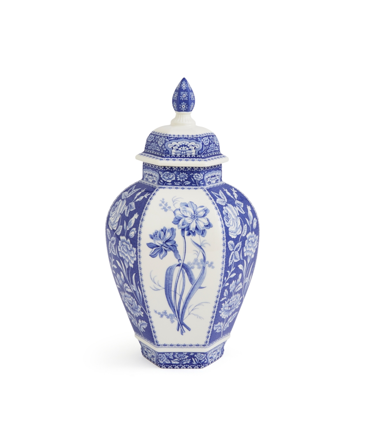 Click here for Spode Italian Floral 60 oz. Ginger Jar - Blue prices