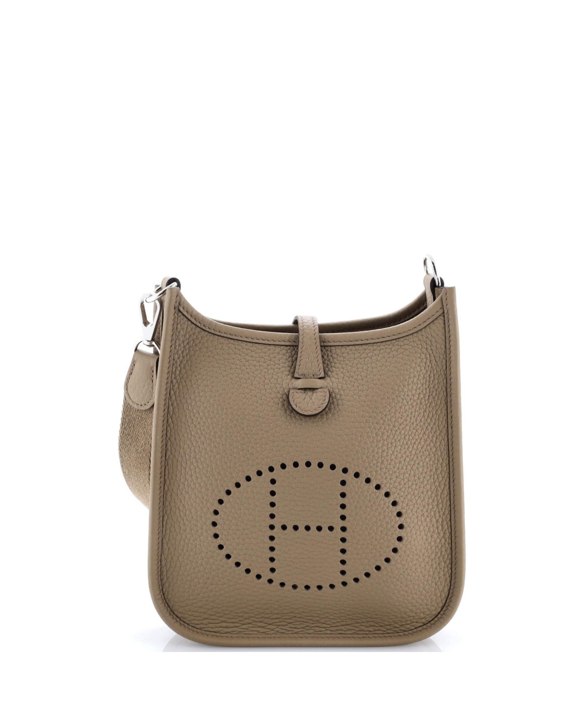 Click here for Pre-Owned Hermes Tpm Evelyne Bag Gen Iii Clemence... prices