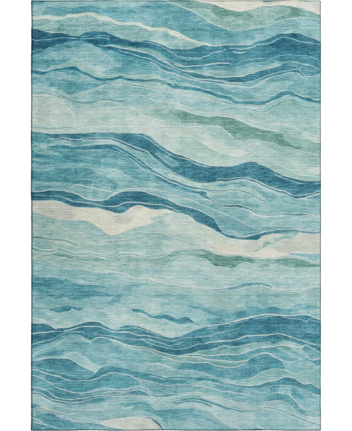 Click here for Dalyn Pacifica PA6 10x14 Area Rug - Turquoise prices