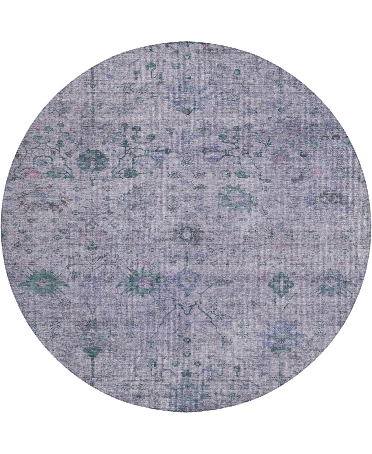Click here for Dalyn Solace SL4 8x8 Round Area Rug - Lavender prices