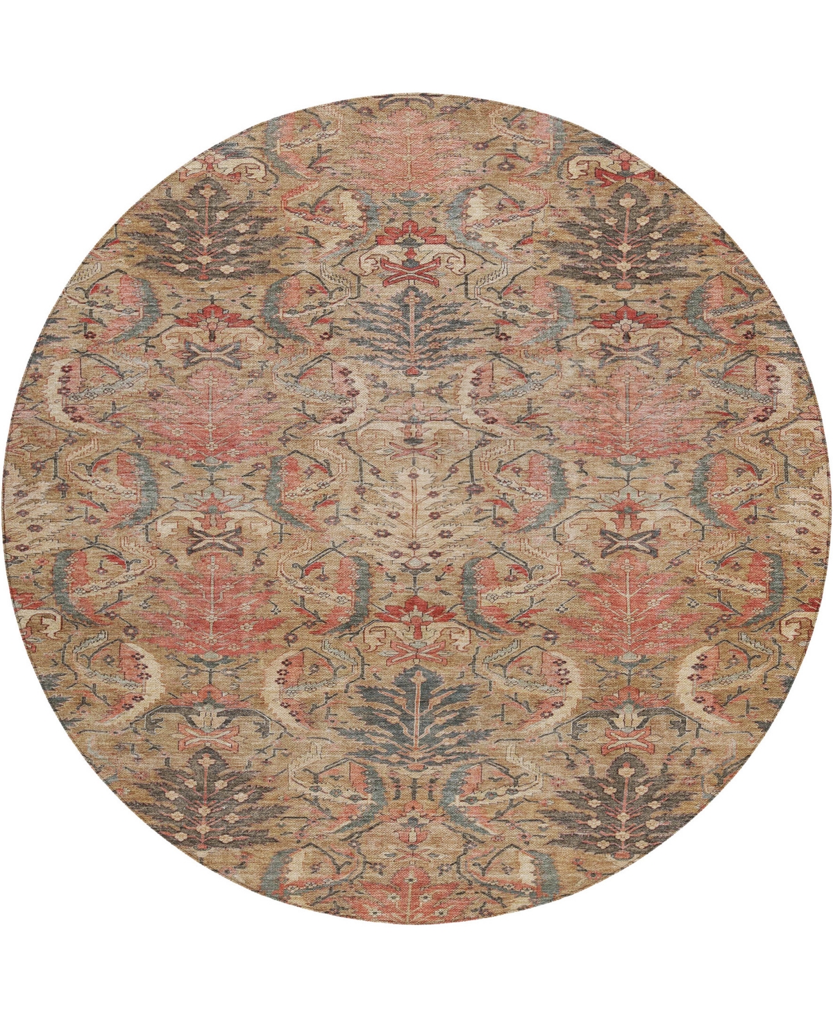 Click here for Dalyn Solace SL7 8x8 Round Area Rug - Tan  Beige prices