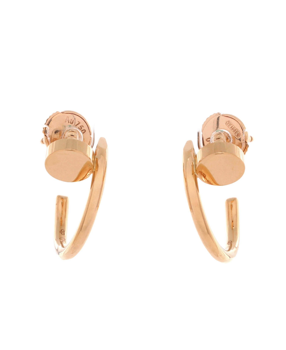 Click here for Pre-Owned Cartier Juste un Clou Hoop Earrings - 18... prices