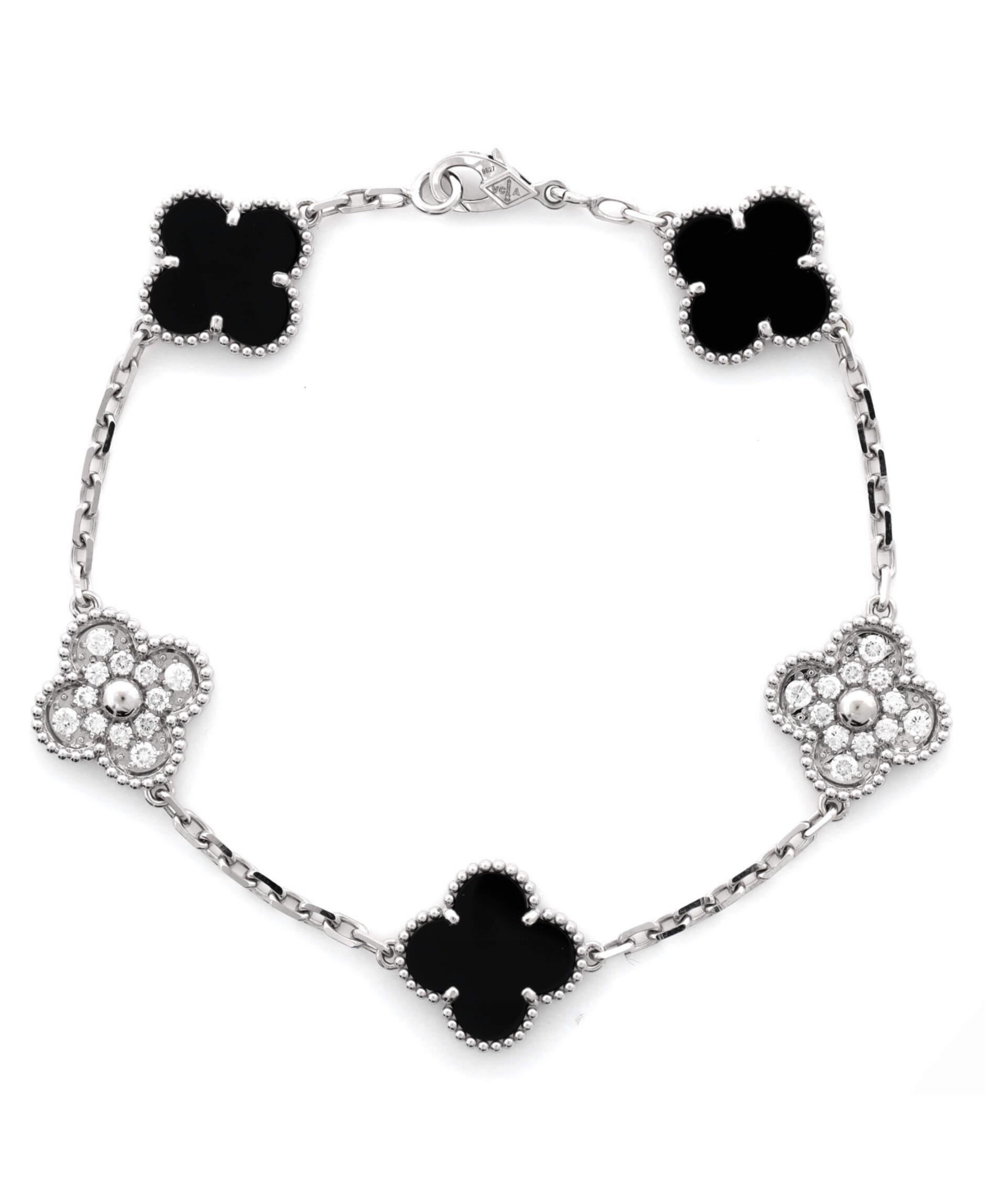 Click here for Pre-Owned Van Cleef & Arpels Vintage Alhambra 5 Mo... prices