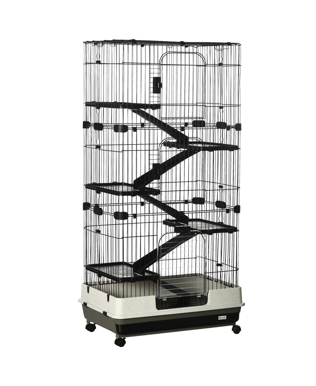 Click here for PawHut 32L 6-Level Small Animal Cage with Lockable... prices