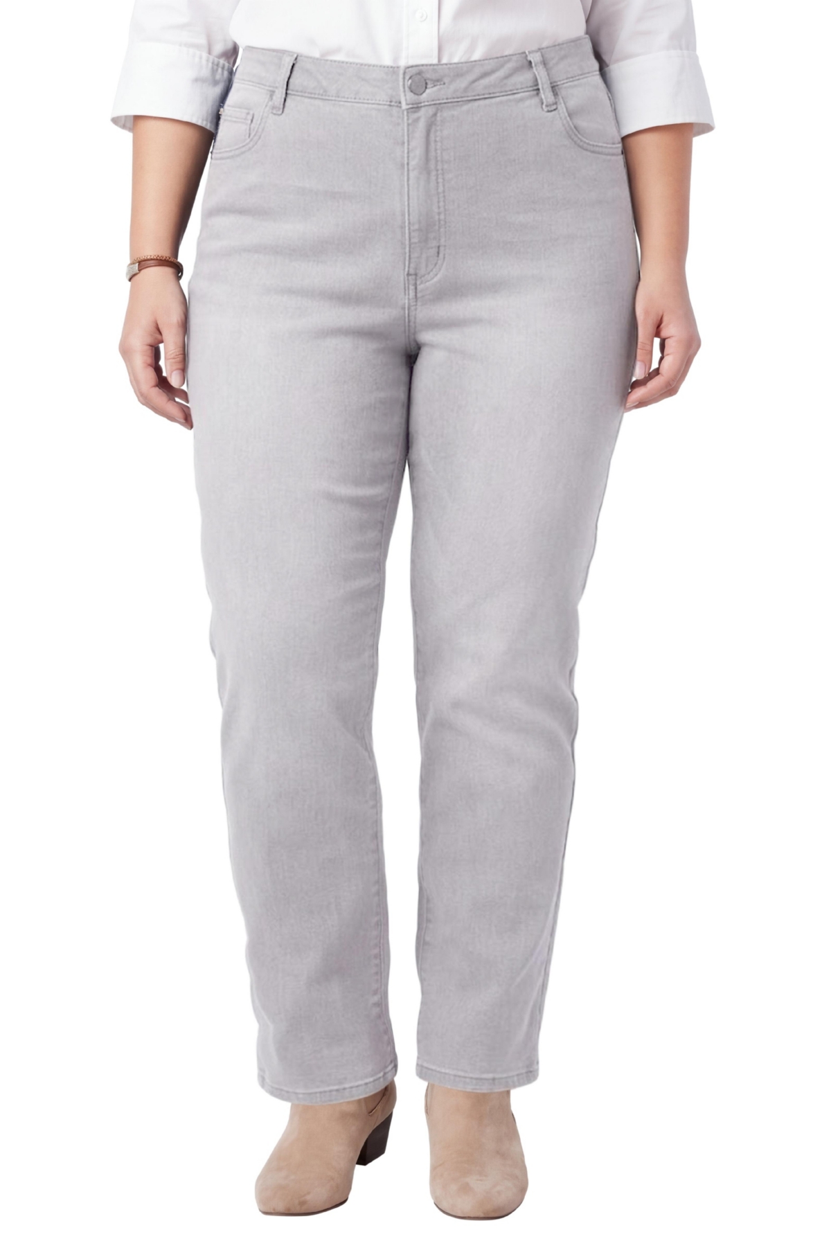 Click here for Woman Within Womens Within Tall Straight-Leg Stret... prices